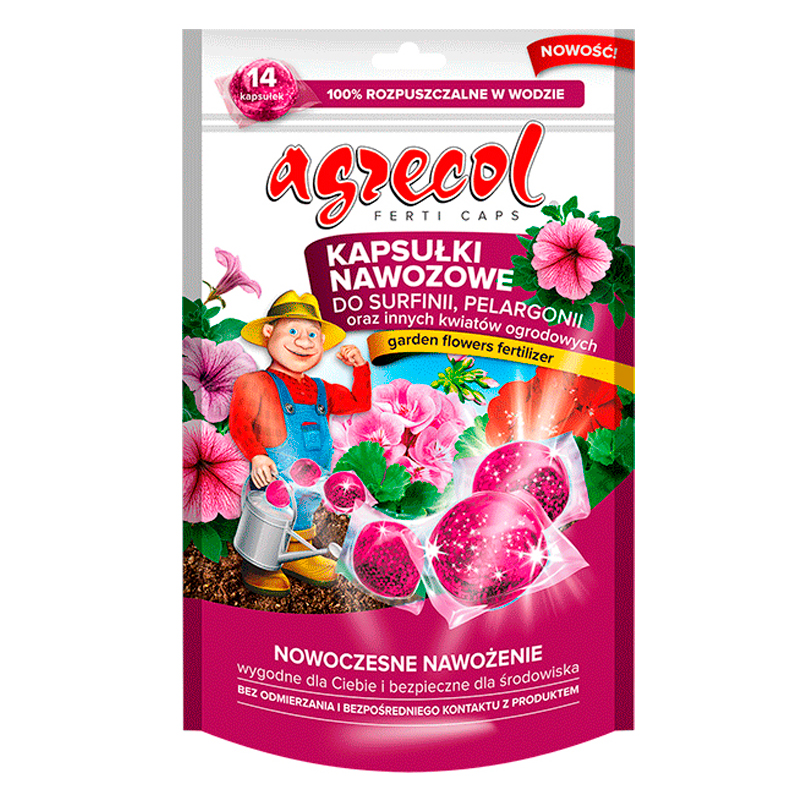 Îngrășământ capsule pentru surfinii, pelargonii și alte flori de ...